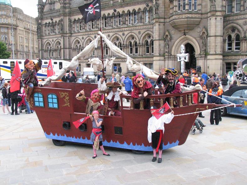 Pirate-themed entertainment, shows, lookalike characters and children's ...